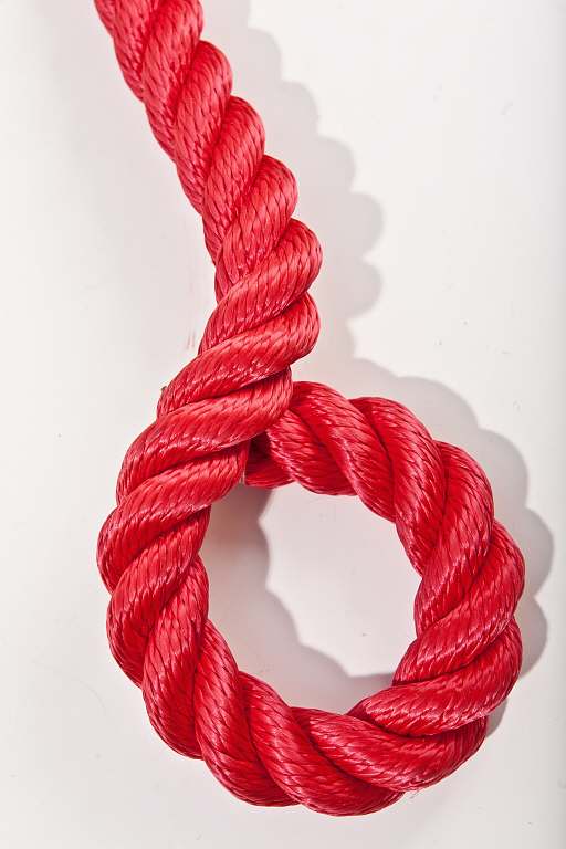 Polypropylenseil multifil 28mm rot - im Onlineshop